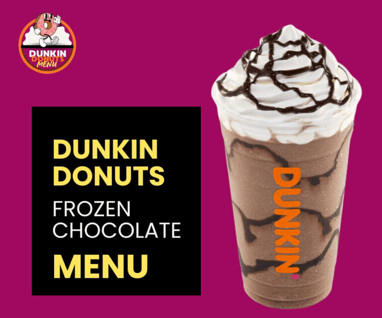 Dunkin Donuts Frozen Coffee: Calories, Ingredients & More