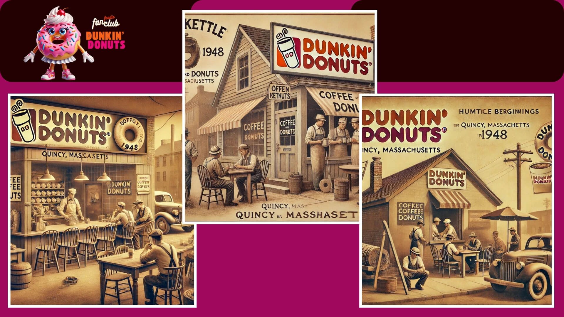 History of Dunkin Donuts: From Humble Start to Global Fame